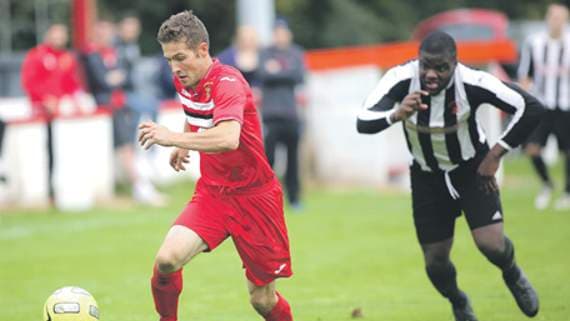 Corries see red as Grange Albion go home with the win | brecon-radnor.co.uk
