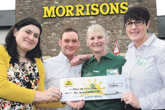 Morrisons Foundation donates £4k to Brecon and District Mind | brecon ...