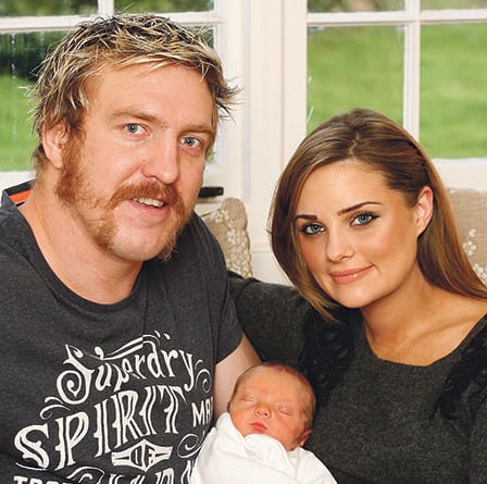 Andy Powell and wife Natasha welcome baby Henry | brecon-radnor.co.uk