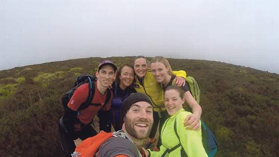 Martin scales the heights for charity in memory of friend | brecon ...