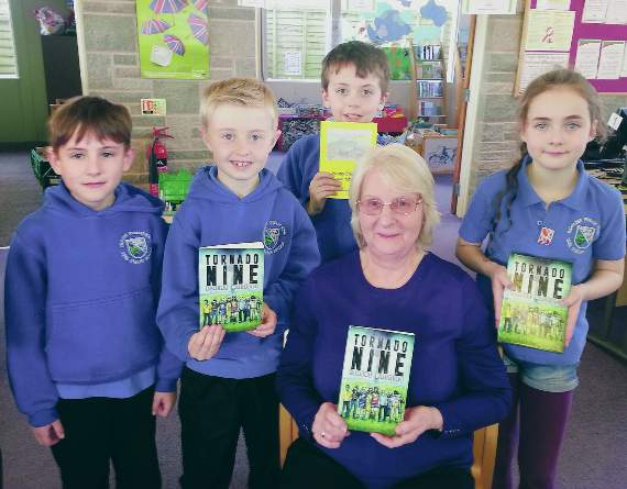'Tornado Nine' author touches down at Rhayader Library | brecon-radnor ...