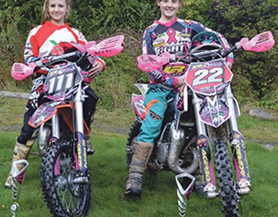 Revved-up sisters shine at national motocross | brecon-radnor.co.uk