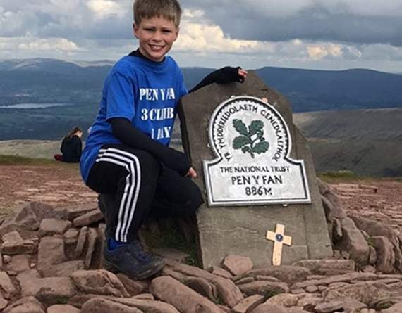 Ten-year-old's triple ascent of Pen y Fan | brecon-radnor.co.uk