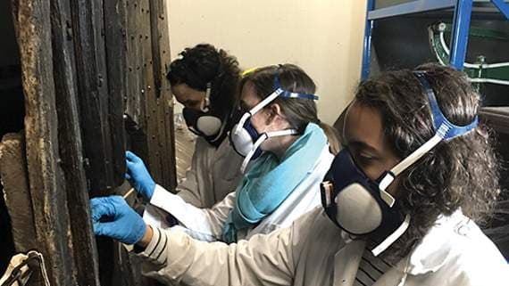 Conservation work continues at Brecknock Museum | brecon-radnor.co.uk