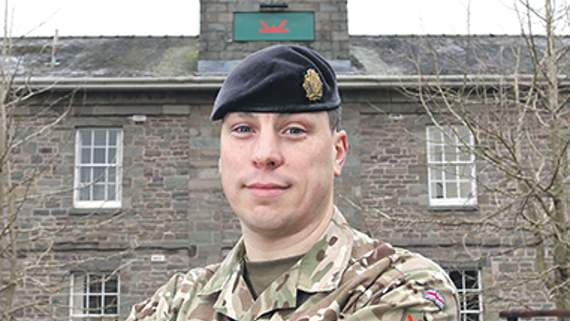Army reservist awarded MBE for mentoring young people | brecon-radnor.co.uk