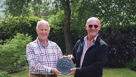 Volunteer’s work in mapping rural development recognised | brecon ...