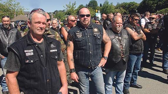 Bike ride tribute for Falklands aniversary | brecon-radnor.co.uk