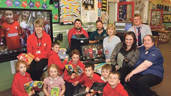 Saved primary school says thank you to community | brecon-radnor.co.uk