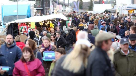 Thousands brave cold to see Countess of Wessex at Royal Welsh Winter ...