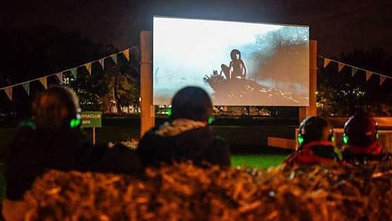 EE presents outdoor cinema screening at Tretower Court | brecon-radnor ...