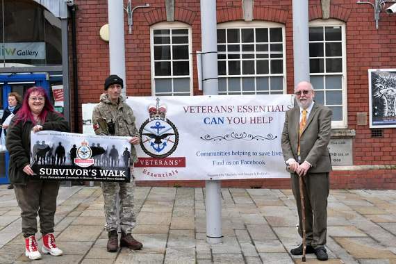 Incredible veteran completes 'Survivor's Walk' to Brecon | brecon ...