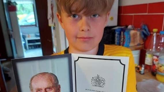 Alfie's show of sympathy is recognised by the Queen | brecon-radnor.co.uk