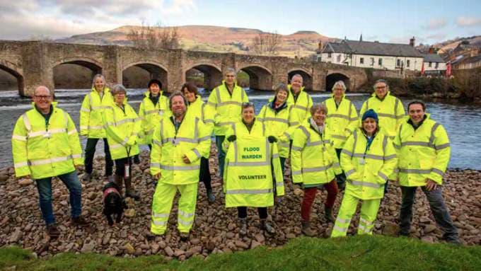 Crickhowell flood wardens receive PPE thanks to donations | brecon ...