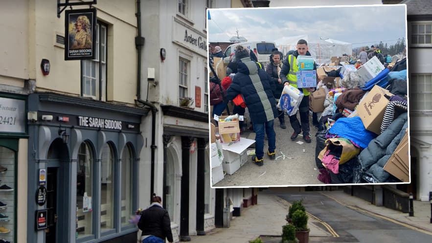 Pub to host raffle to support Crickhowell volunteers at Ukraine border ...