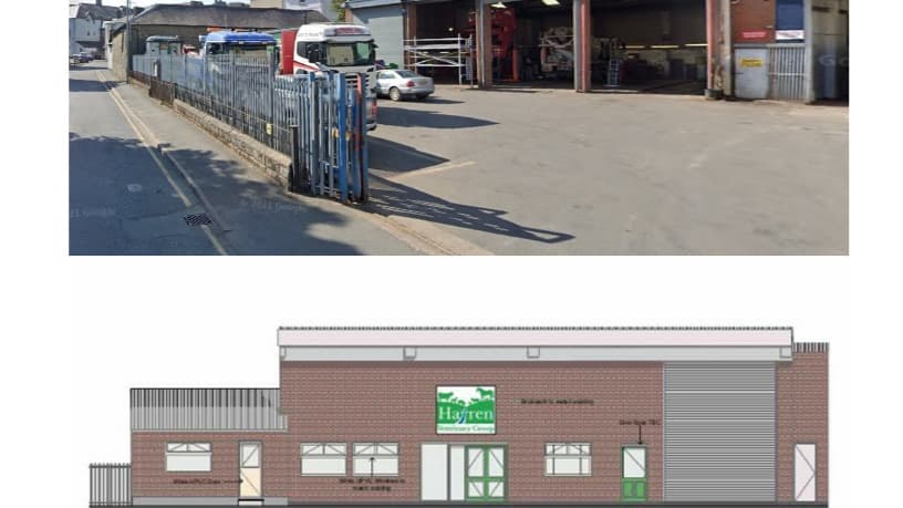 Plans lodged to turn Knighton truck depot into new vets practice ...