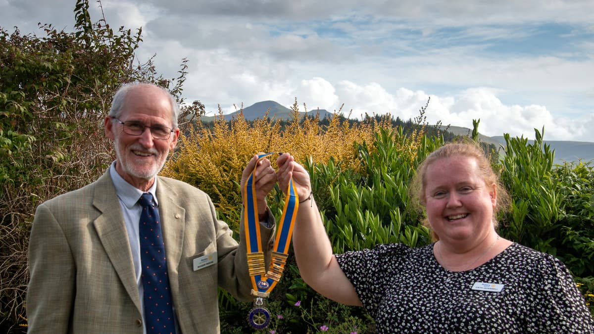 New president for Brecon Rotary | brecon-radnor.co.uk
