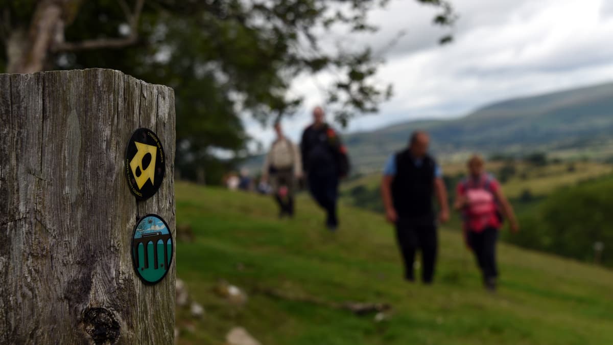 Anniversary of Welsh walk celebrated at event | brecon-radnor.co.uk
