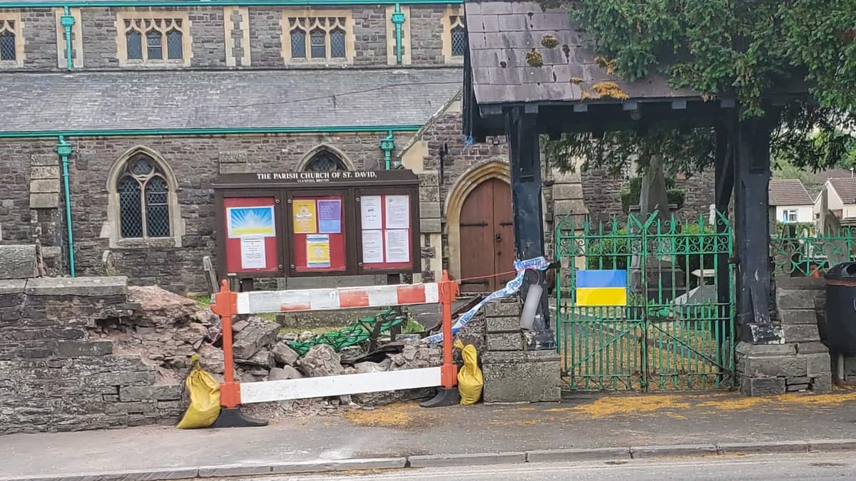 Woman in hospital after collision with Brecon churchyard | brecon ...
