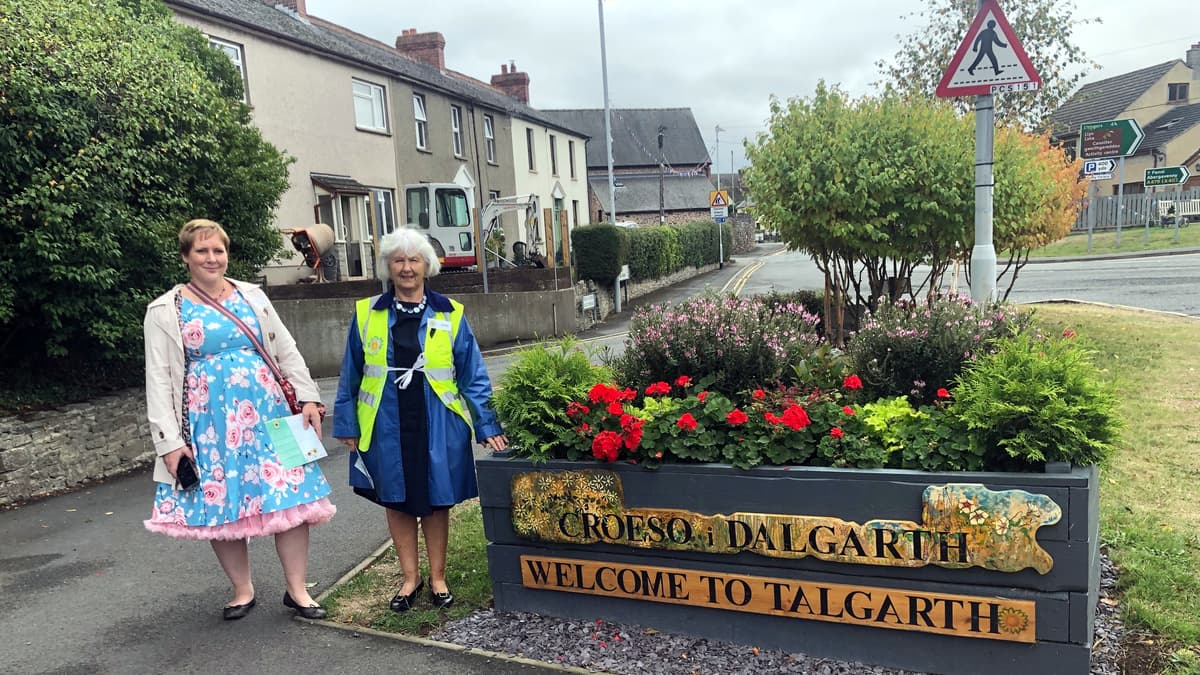 Talgarth in bloom! | brecon-radnor.co.uk