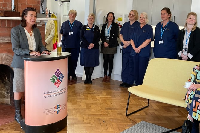 Minister opens Powys Health and Care Academy’s first campus | brecon ...