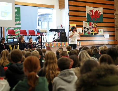 Gwernfyed pupils talk Welsh farming with NFU Cymru | brecon-radnor.co.uk