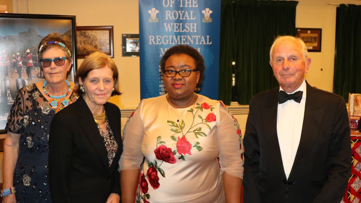 Exclusive film footage shown as Zulu Queen visits Brecon | brecon ...