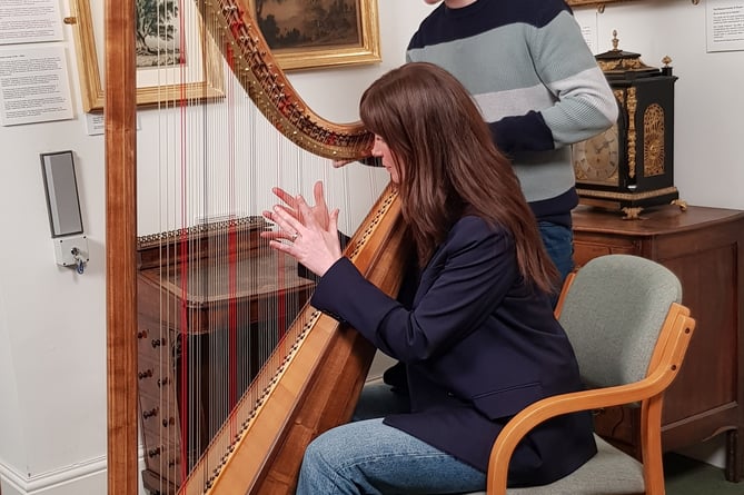 Powys Welsh Triple Harp features on BBC’s Bargain Hunt | brecon-radnor ...