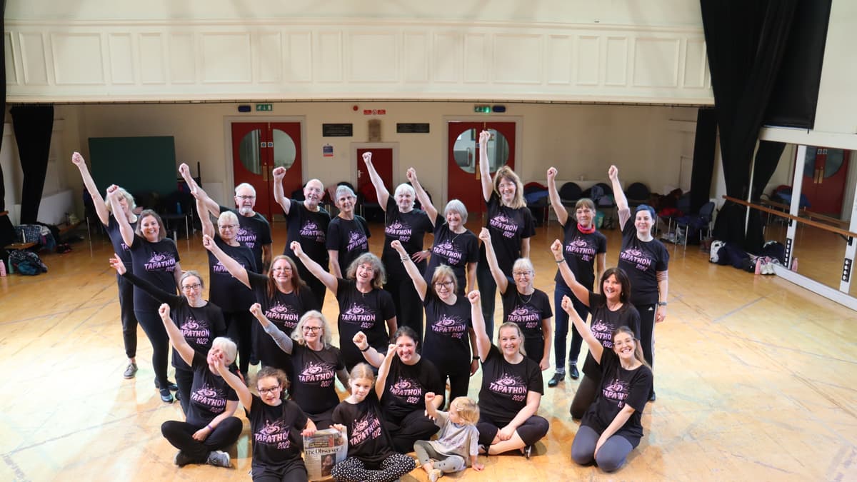 Dancers attempt to break world record for Children in Need | brecon ...