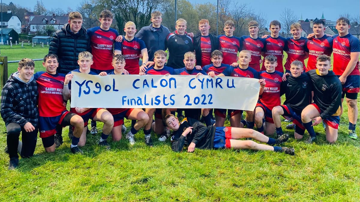 Ysgol Calon Cymru heading for rugby final at the Principality Stadium ...