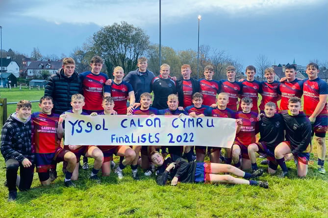 Ysgol Calon Cymru heading for rugby final at the Principality Stadium ...