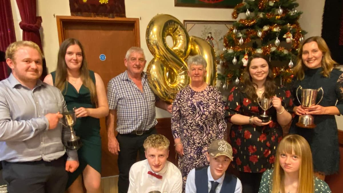 Past and present members celebrate Sennybridge YFC's 80th annivesary ...