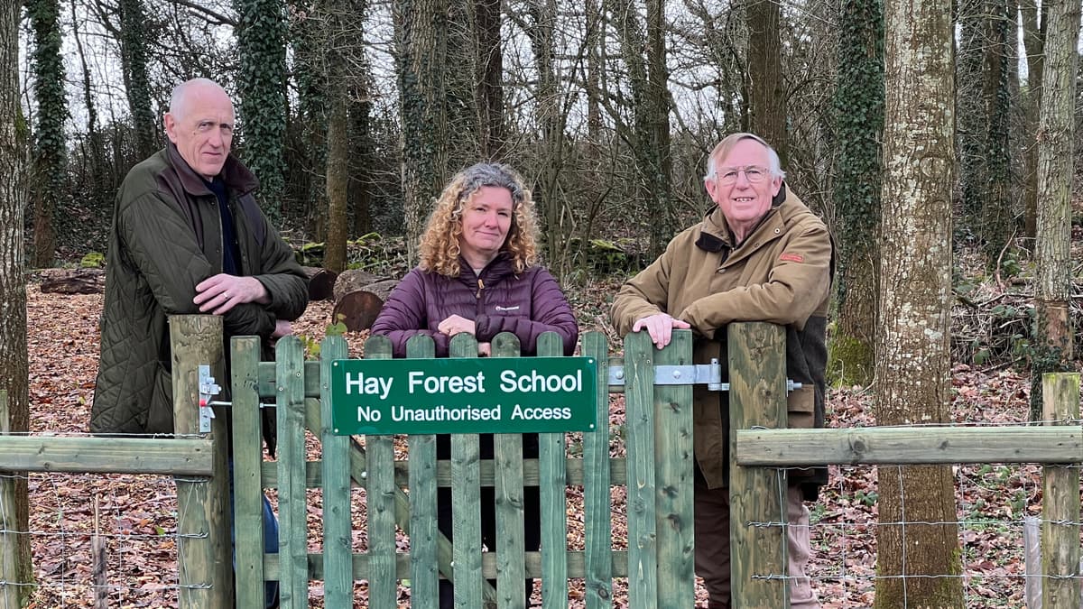 Hay Forest School completed at The Warren | brecon-radnor.co.uk