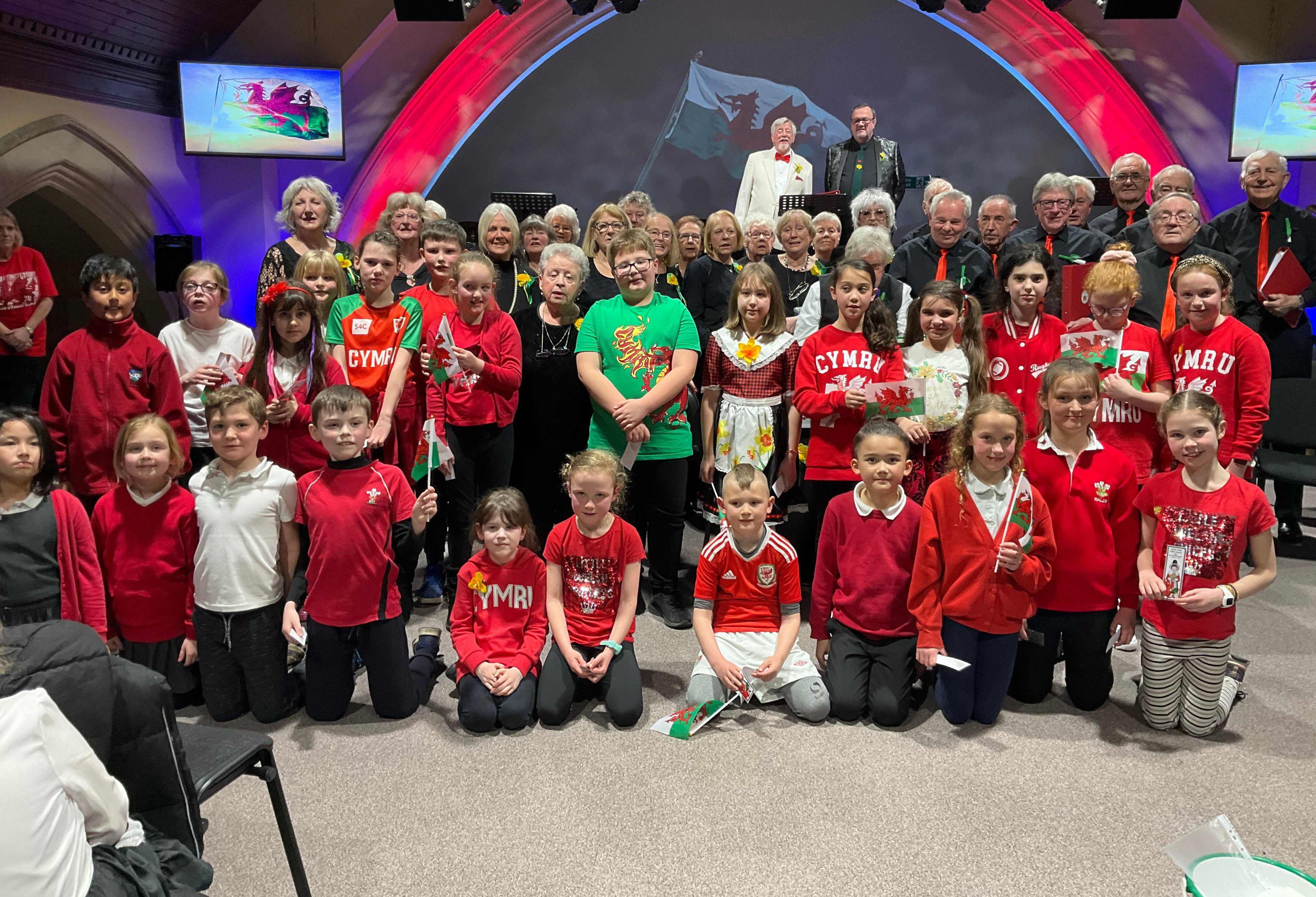 School choir joins Bracken Trust Singers for St David's Day concert ...