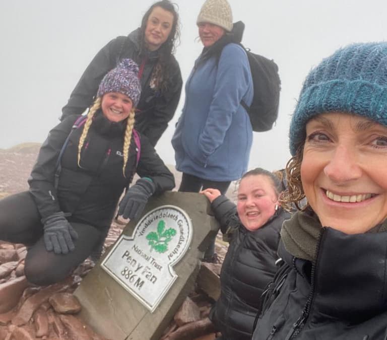 Ty Hafan mums climb Pen-y-Fan, Yr Wyddfa and Cadair Idris to support ...