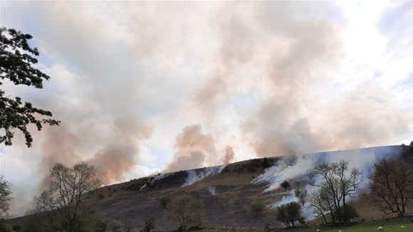 Brecon and Talgarth crews respond to deliberate wildfire | brecon ...