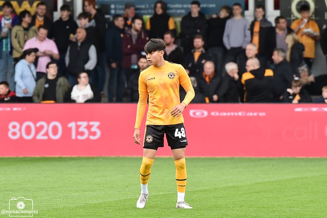 Newport County's Kiban Rai becomes first footballer of Nepalese ...