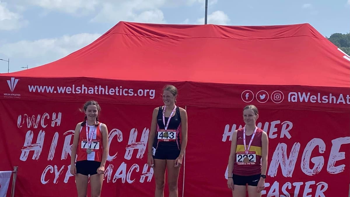 Brecon High School students win medals at Welsh Schools National Track ...