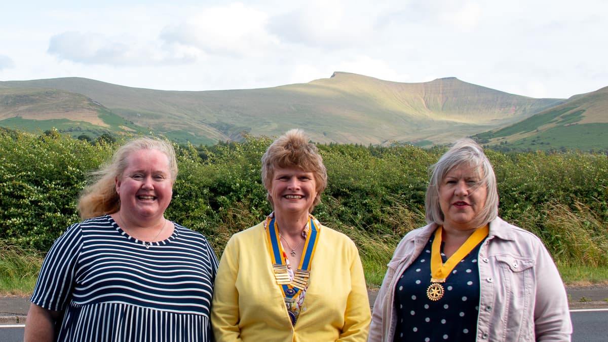 New President elected at Brecon Rotary Club | brecon-radnor.co.uk