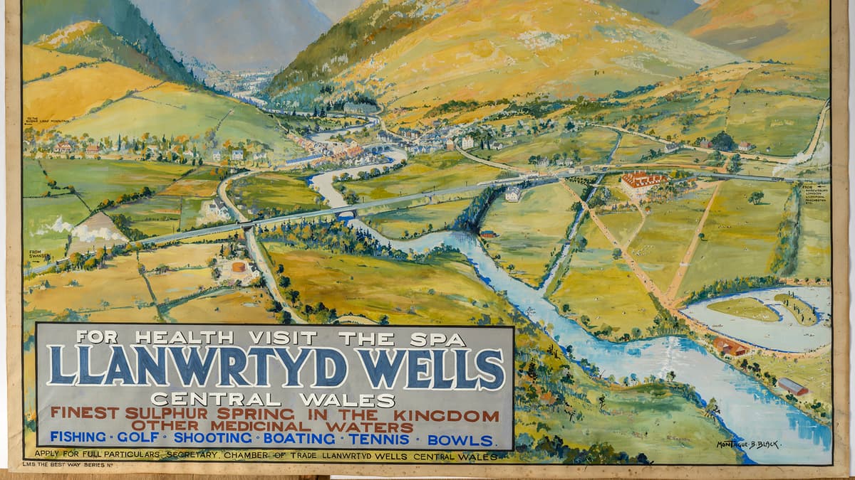 Delight after rare 1920s Llanwrtyd painting turns out to be original ...
