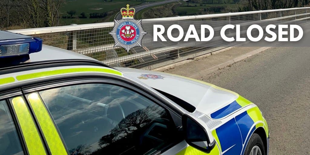 B4362 leading to Presteigne closed due to police incident | brecon ...
