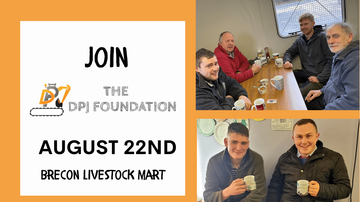 DPJ Foundation to visit Brecon Livestock Market today | brecon-radnor.co.uk