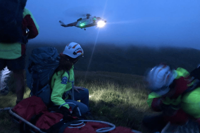 Brecon Mountain Rescue Team helps dogs in difficulty at Elan Valley ...