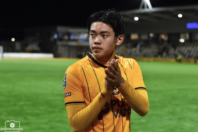 Former Brecon Corrie Kiban Rai reflects on first professional goal for ...