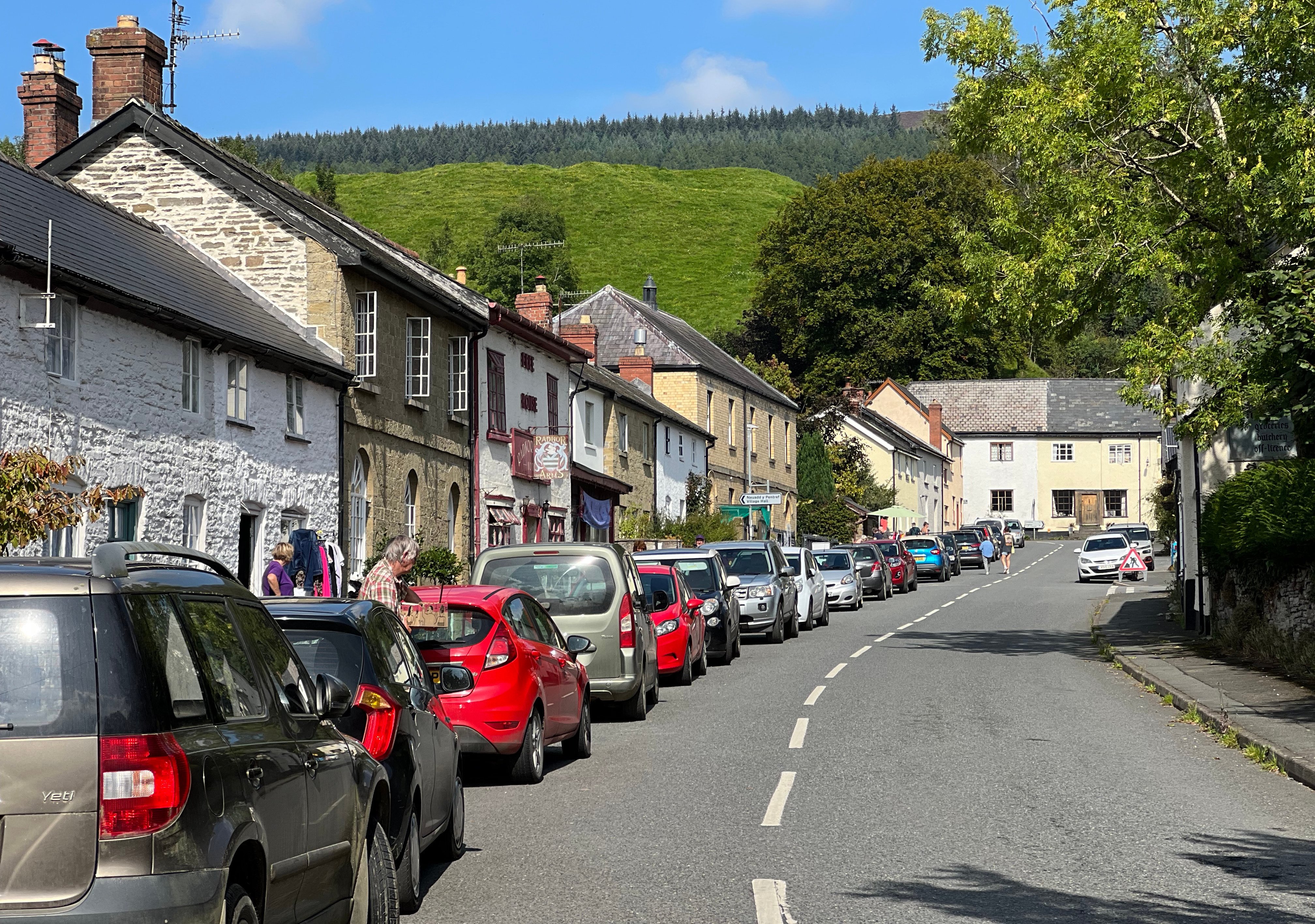 Visitors flock to New Radnor for community centre upkeep | brecon-radnor.co.uk