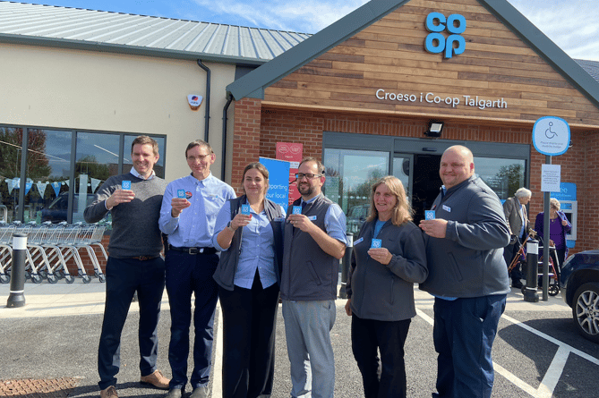 VIDEO: Talgarth's new Co-op store opens | brecon-radnor.co.uk