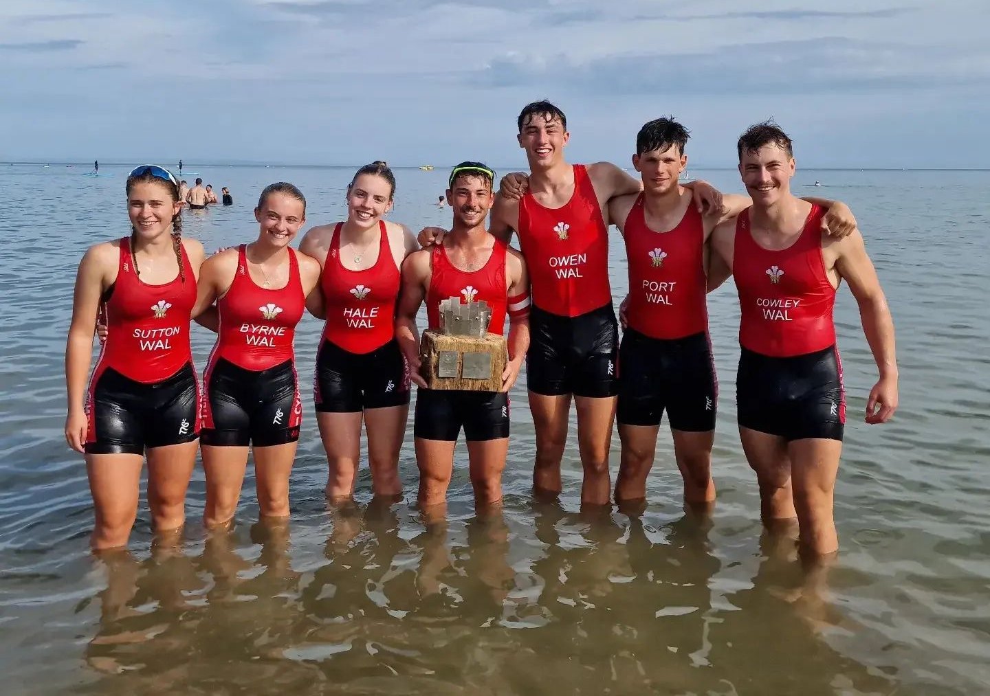 Life's a beach for Welsh rowers | brecon-radnor.co.uk