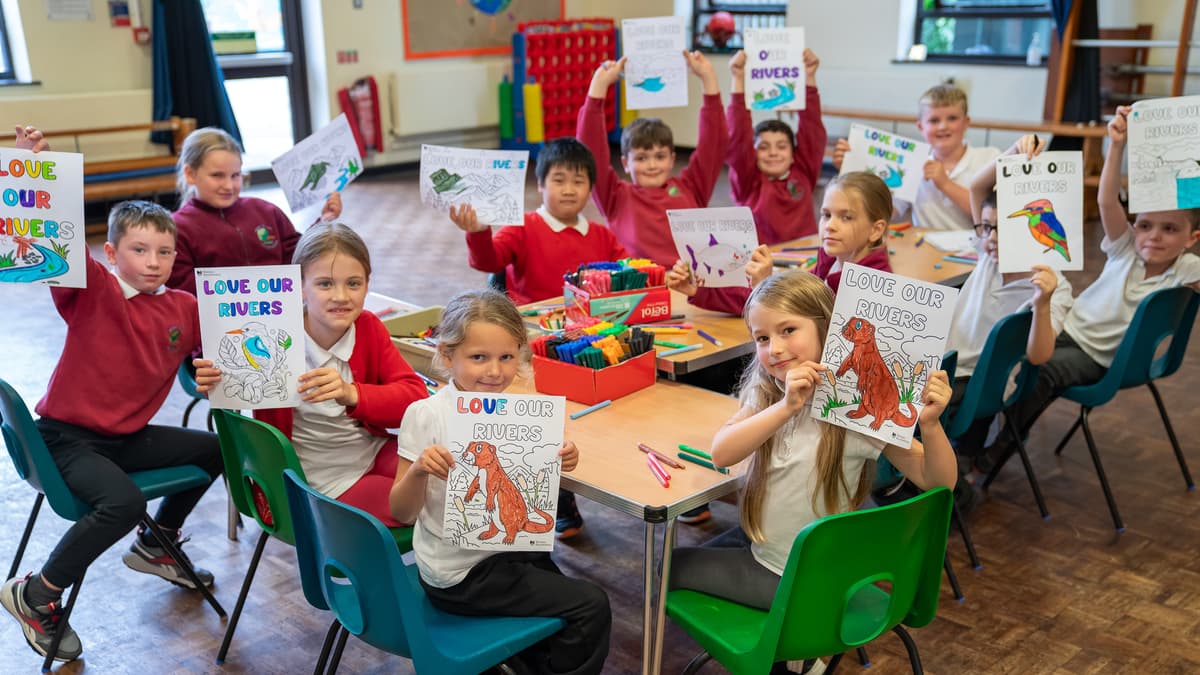 Brecon primary school pupils lead campaign to tackle river pollution ...