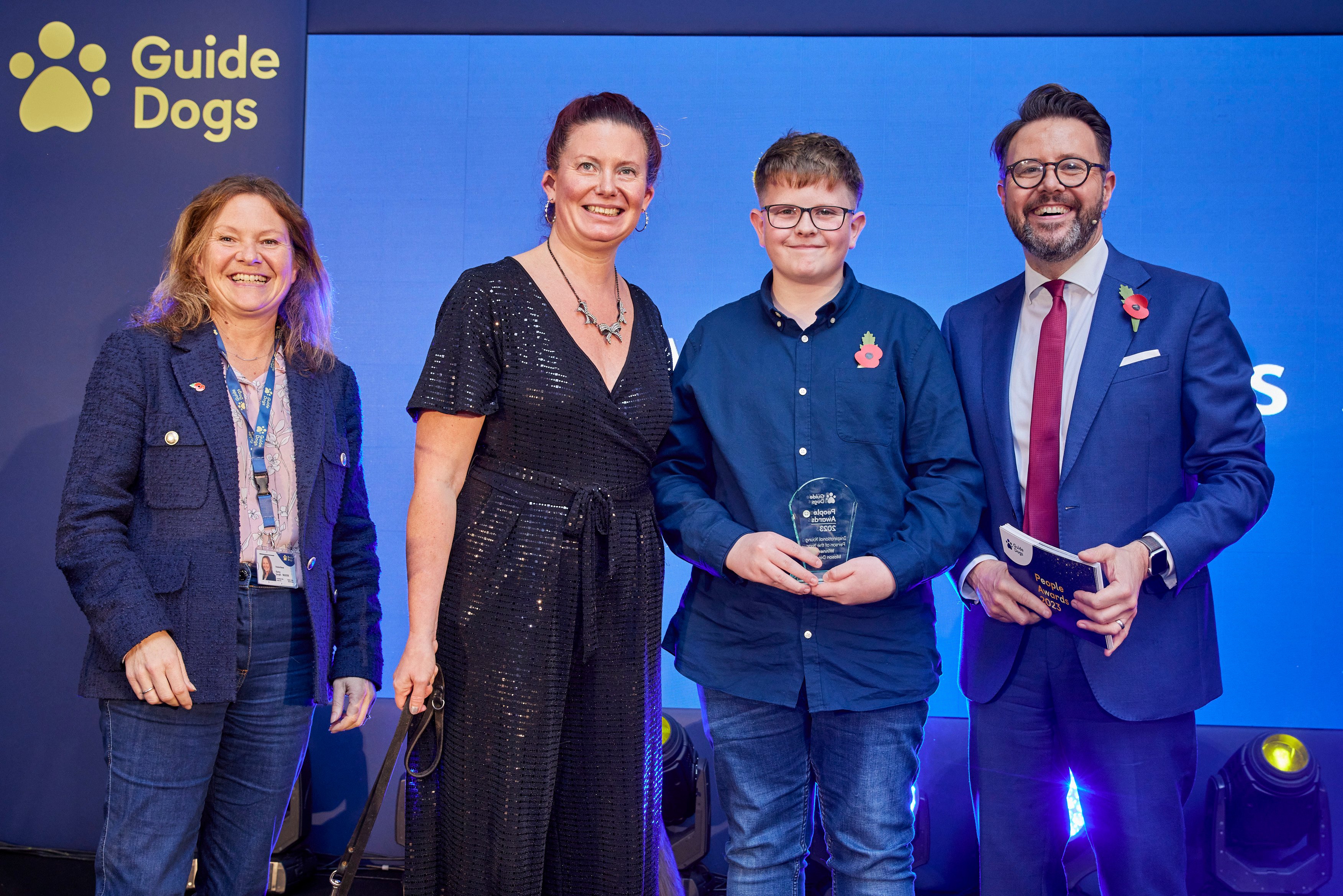 Top award for 12-year-old fundraiser who raised £30,000 for Guide Dogs ...