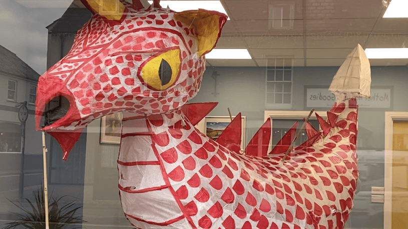 Enter the Monmouth dragon on Day 16 of our digital Advent Calendar ...