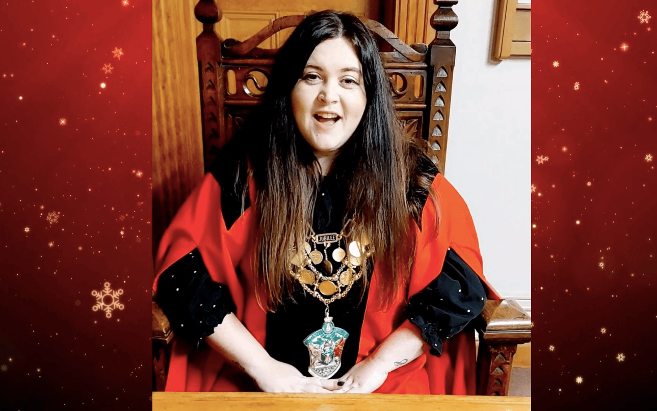 Mayor of Brecon delivers a Christmas message on Advent Day 17 | brecon ...